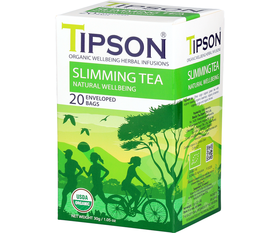 Slimming Tea - Natural Wellbeing – Tipson Tea