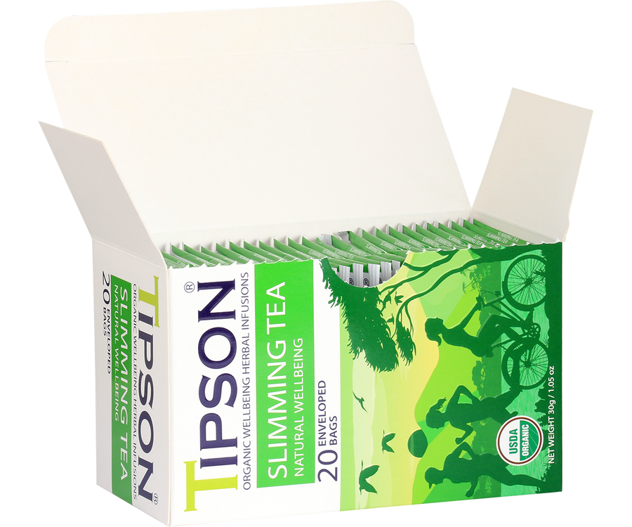 Slimming Tea - Natural Wellbeing – Tipson Tea